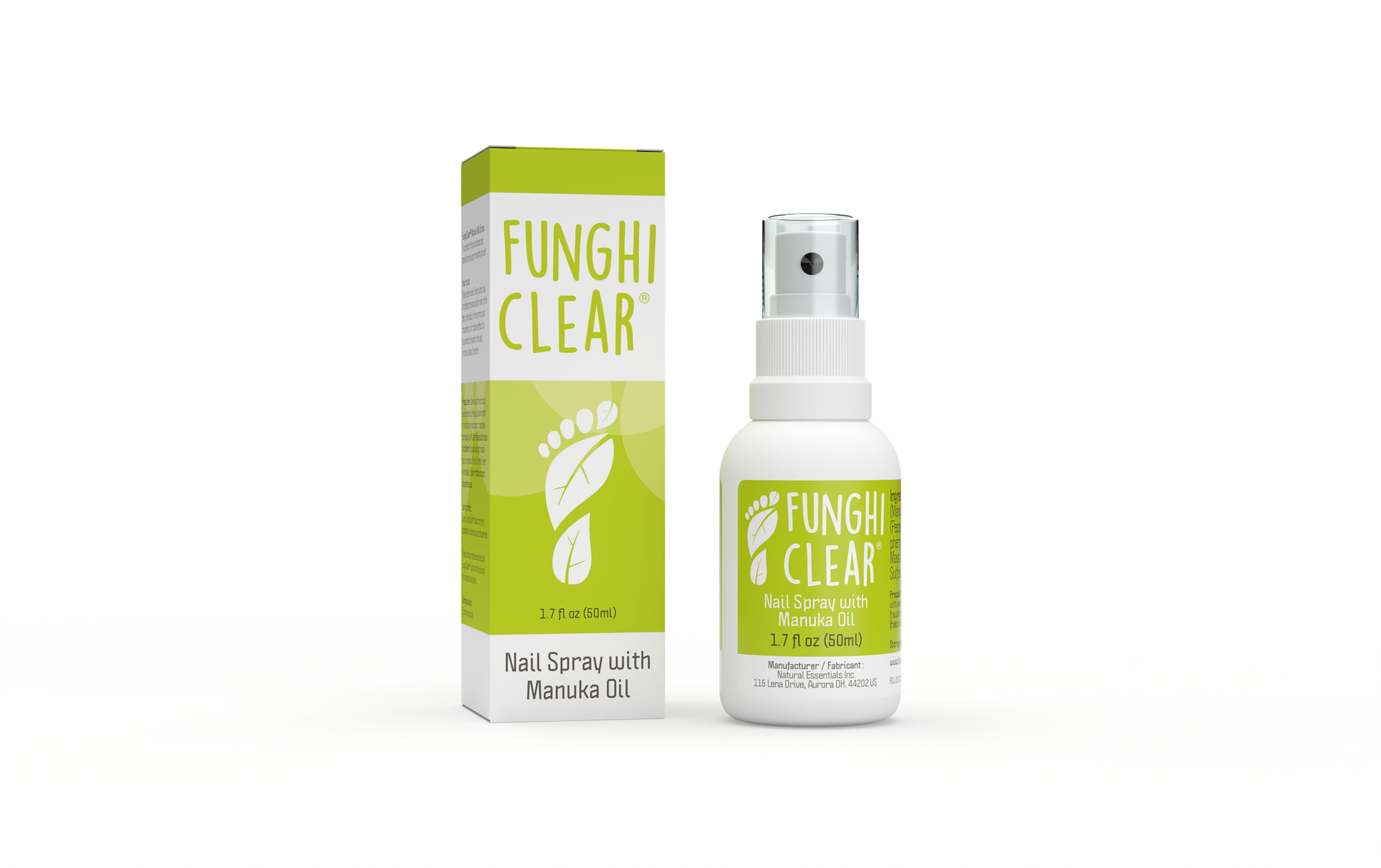 FunghiClear™ Nail Spray with Manuka Oil – Gradient Health & Technologies 🍁